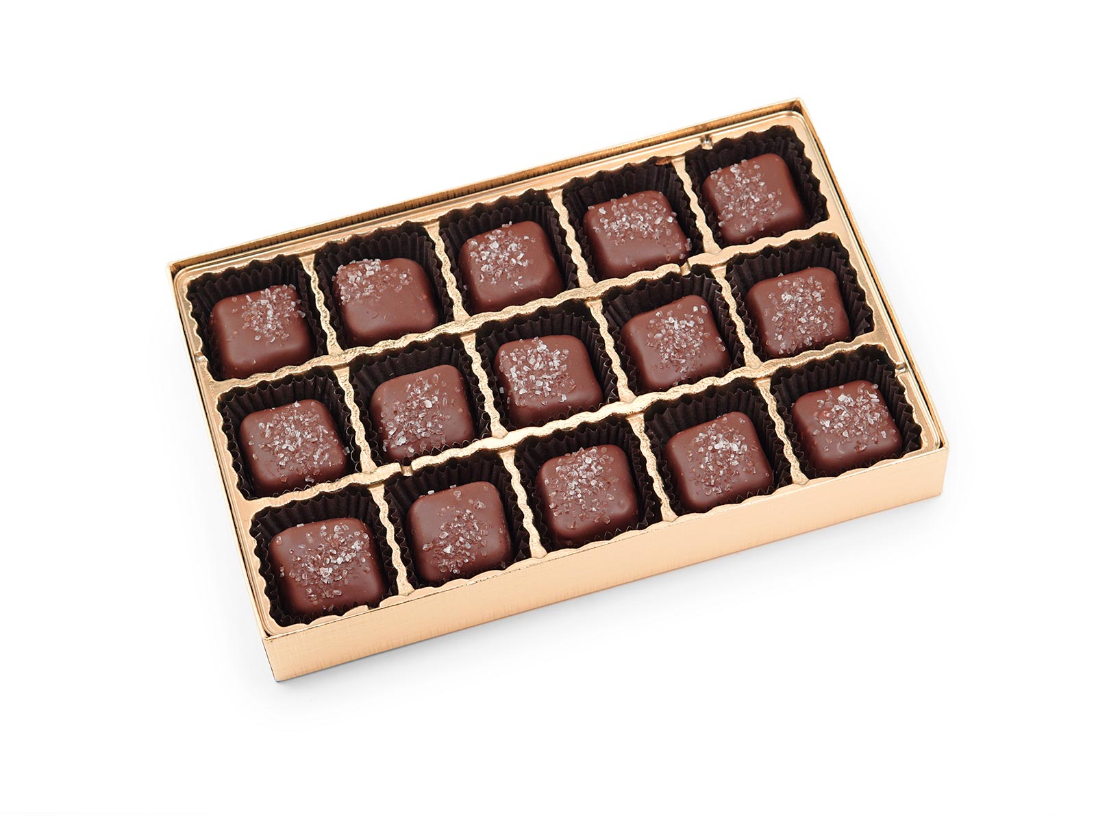 Salted Caramel Boxes - Schmid's of San Clemente Fine Chocolate Shop